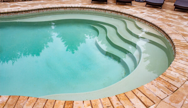 The Caribbean™ fiberglass pool design - Leisure Pools Houston
