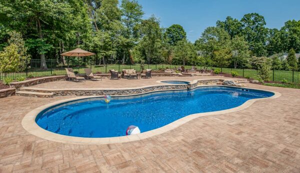 The Caribbean™ fiberglass pool design - Leisure Pools Houston