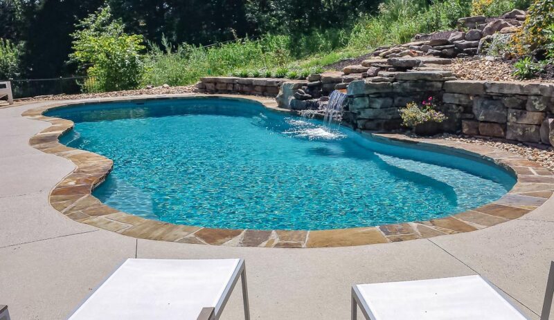The Caribbean™ fiberglass pool design - Leisure Pools Houston