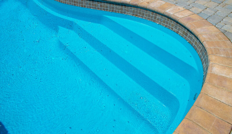 The Tuscany™ fiberglass pool design - Leisure Pools Houston